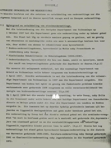 Ganspan History (Afrikaans) - South African History